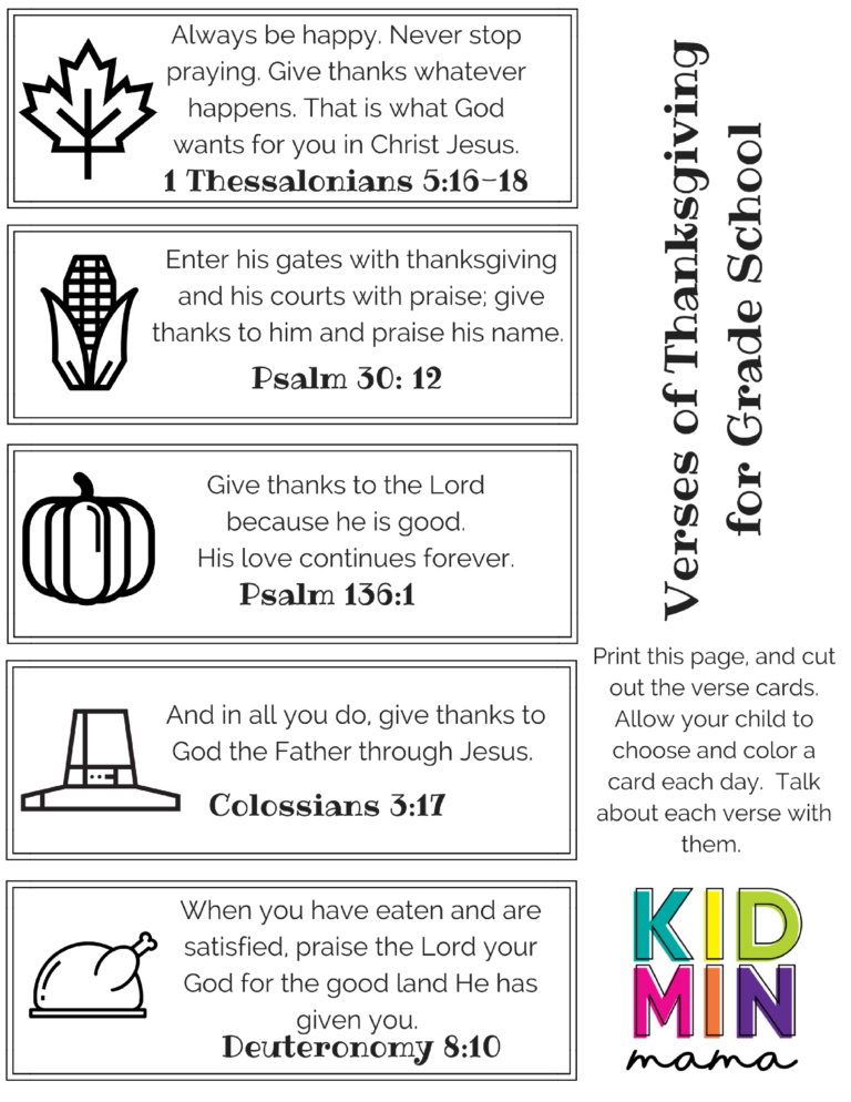 Teaching Kids About Thankfulness - KidMin Mama